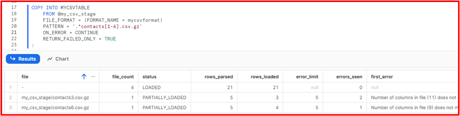 Validating Staged Files in Snowflake · Issue #21479 · dbeaver/dbeaver · GitHub