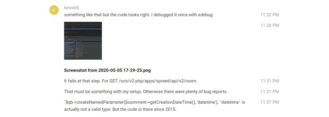 Messages Double Escaped for Most Recent Message in List · Issue #3459 · nextcloud/spreed · GitHub
