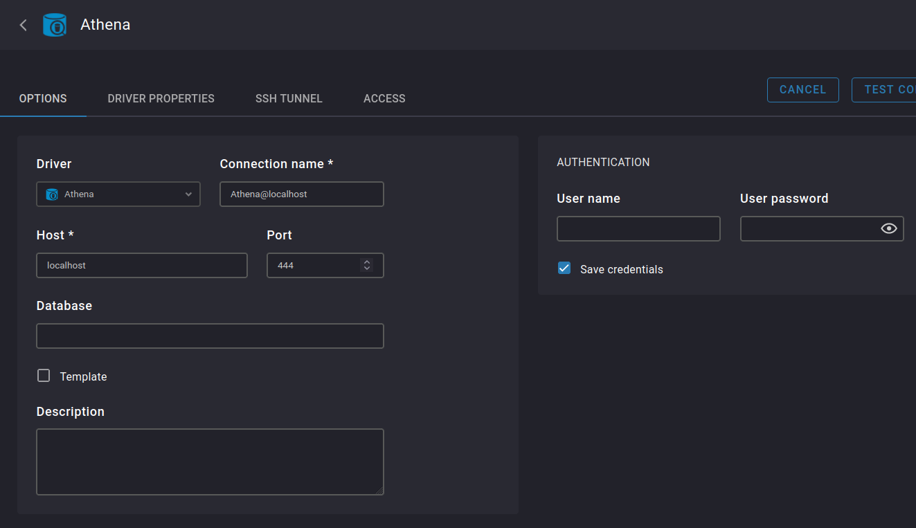 Adding Athena driver - Null AWS Region · Issue #666 · dbeaver/cloudbeaver · GitHub