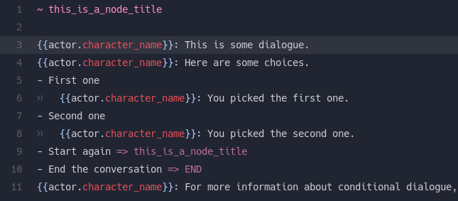 Add extracting game state from dialogue to script. · Issue #326 · nathanhoad/godot_dialogue ...