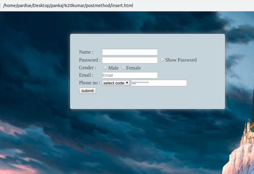 Github Puneet Kaushalsendingdatafromhtmlformtopythonflask 1816