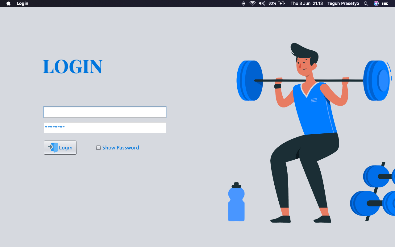 GitHub - teguhprasetyo03/sistem-membership-gym: Ini adalah Project ...