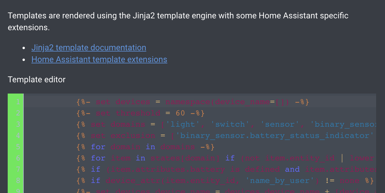 No documentation regarding color codes for template editor · Issue ...