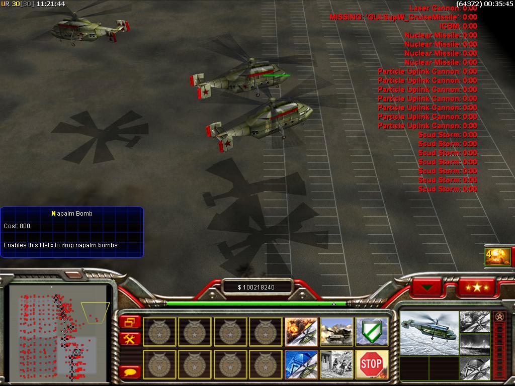 China Helix Nuke/Napalm Bomb has identical icon for different buttons · Issue #1513 ...