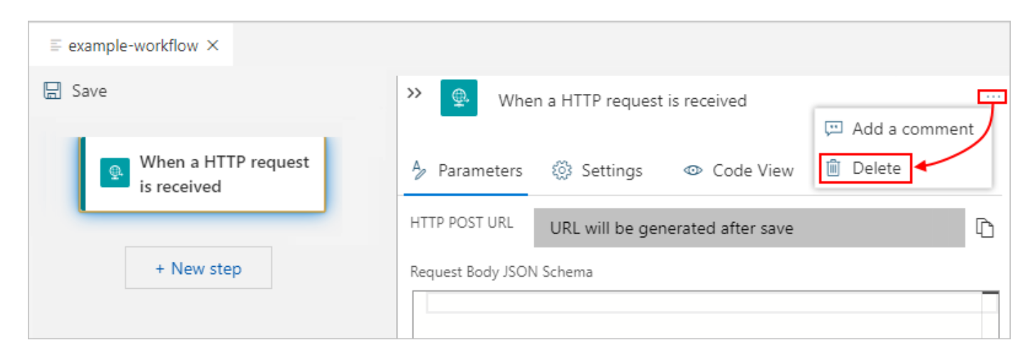 Cant Delete Actions In The New Logic App Designer · Issue 164 · Azurelogicapps · Github 1027