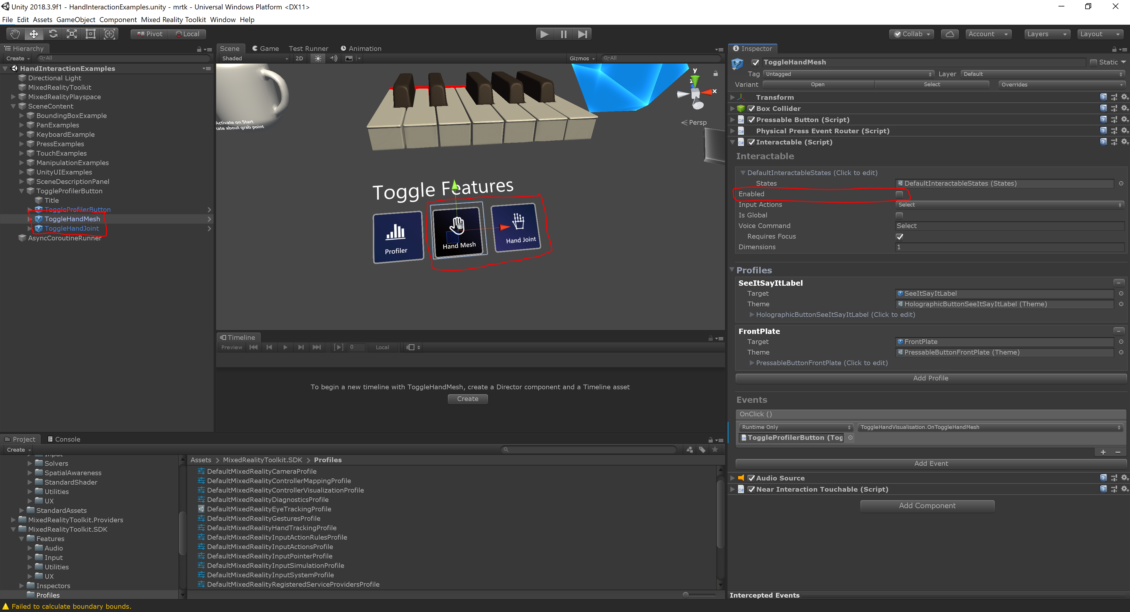 HoloLens2 MRTK visualizer for hands is enabled by default · Issue #4034 · microsoft ...