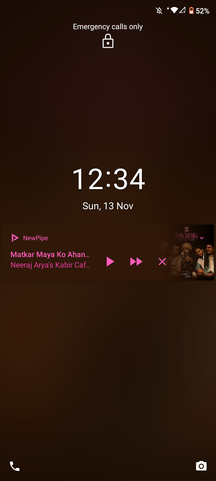 Album art as wallpaper on lockscreen when playing · Issue #427 · z-huang/InnerTune · GitHub