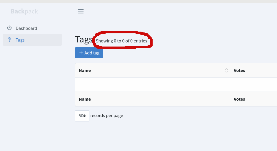 Use friendly message when there is no items on list · Issue #2570 · Laravel-Backpack/CRUD · GitHub
