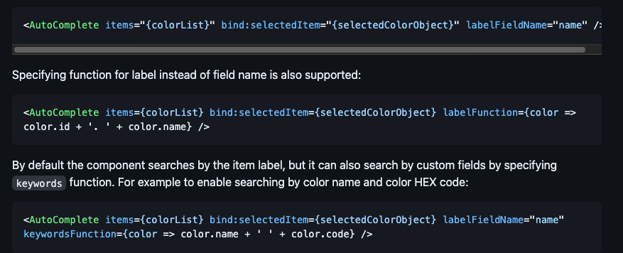 Allow alternative labelFieldName and valueFieldName option · Issue #1422 · skeletonlabs/skeleton ...