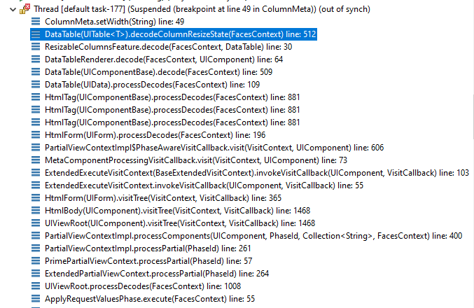 DataTable: Column widths get corrupted · Issue #7299 · primefaces/primefaces · GitHub