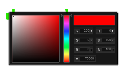ColorPicker: GUI elements are not moved to selected color · Issue #9383 · primefaces/primefaces ...