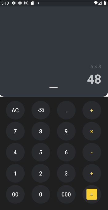 GitHub - hepnn/Google-Calculator-Flutter-Clone: Attempt to clone google ...