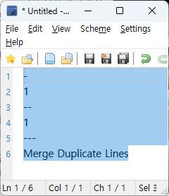 Merge Duplicate Lines · Issue #582 · zufuliu/notepad4 · GitHub