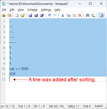 Merge Duplicate Lines · Issue #582 · zufuliu/notepad4 · GitHub