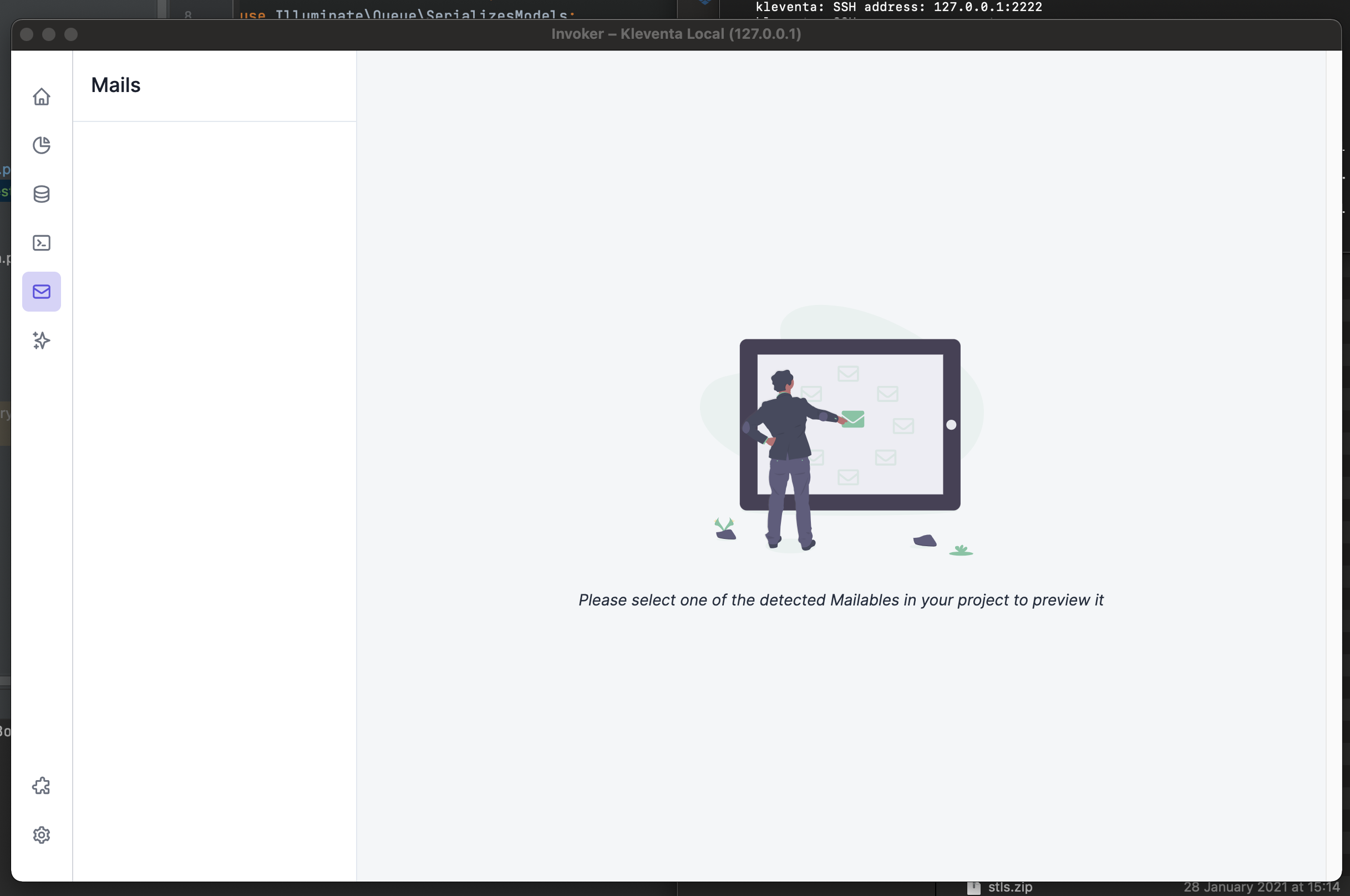 Mailable preview doesn't seem to pick up User model in the construct as a parameter · Issue #19 ...
