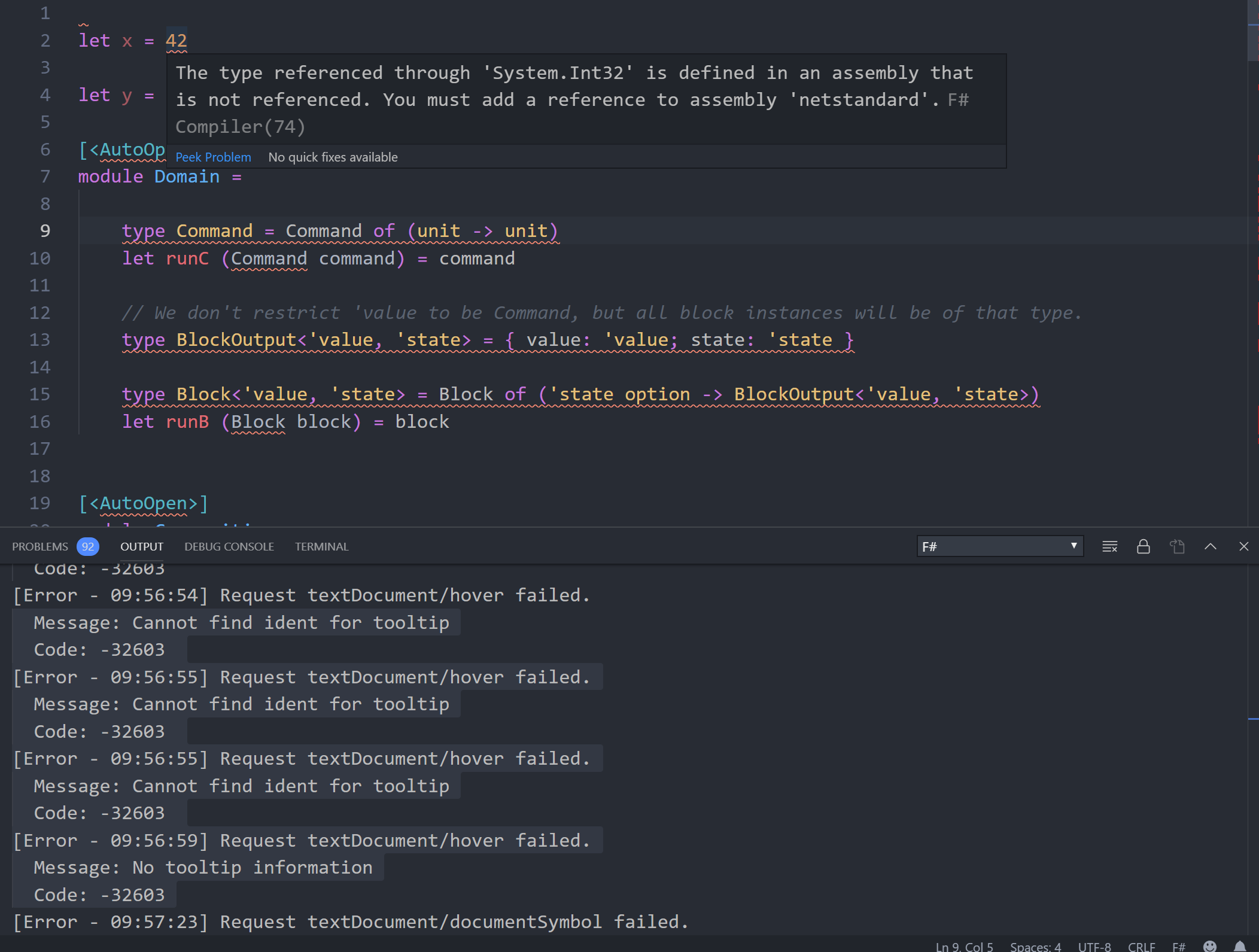 FSX files full of errors since 4.1.0 · Issue #1220 · ionide/ionide-vscode-fsharp · GitHub