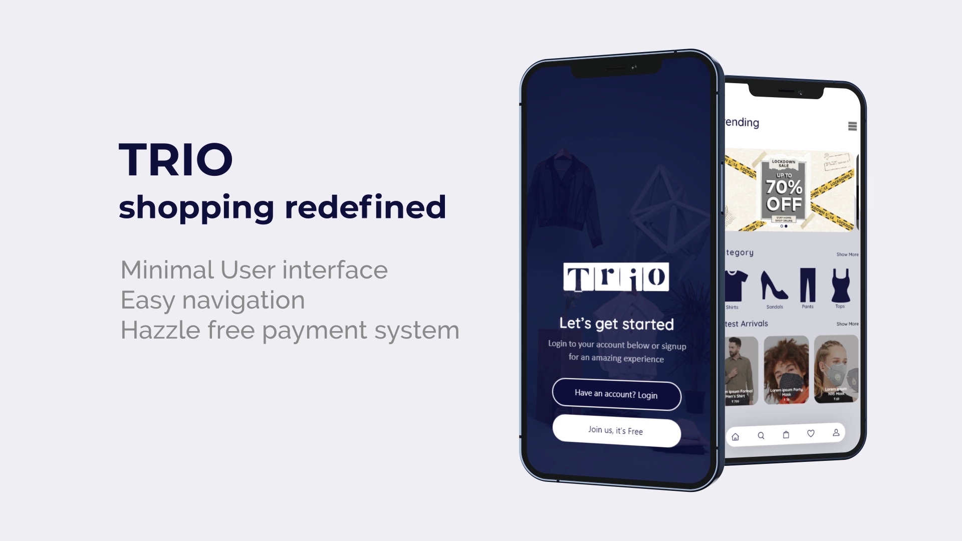 GitHub - arfazkhan/BFH-TRIO: An upcoming shopping app completely developed using flutter.