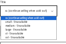 Options to hide unavailable variants from variant selects/drop-downs · Issue #459 · Shopify/dawn ...