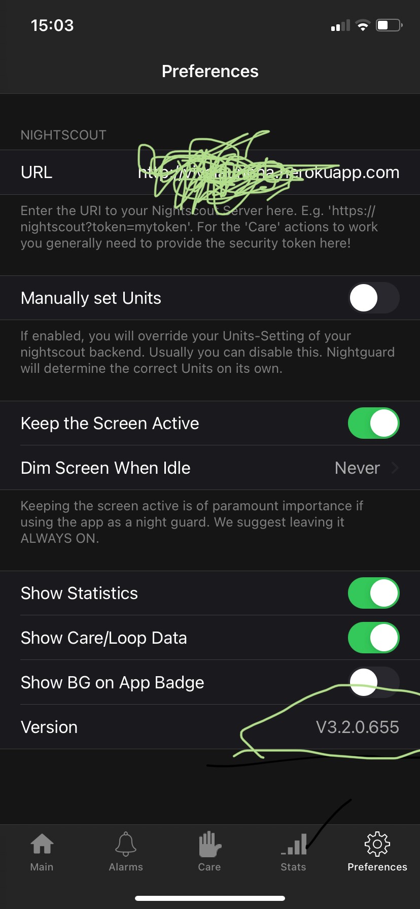 Nightguard doesn't show the graph · Issue #133 · nightscout/nightguard · GitHub