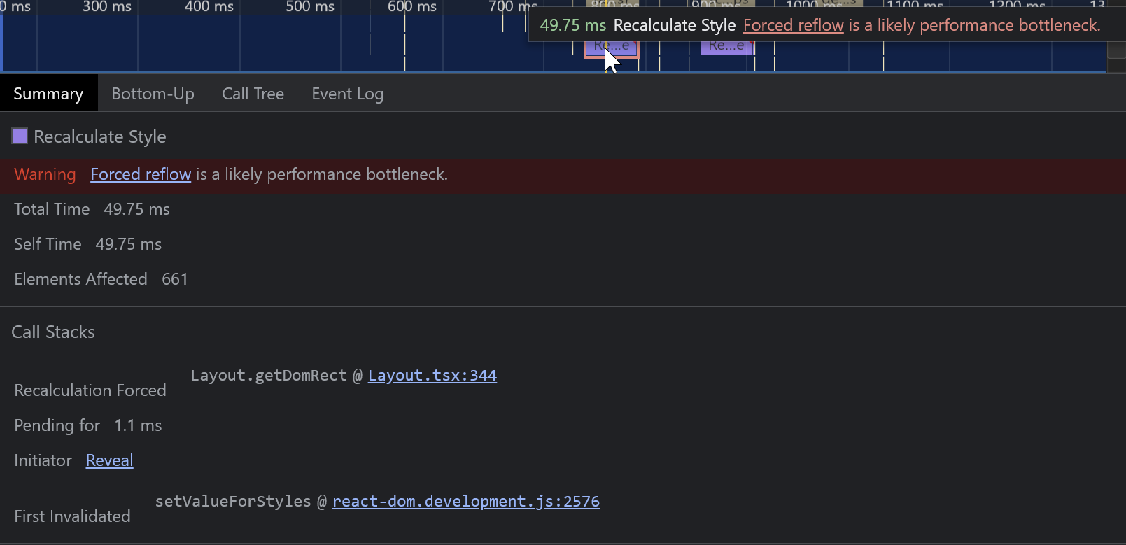 Repeated forced style reflow caused by flexlayout · Issue #242 · caplin/FlexLayout · GitHub