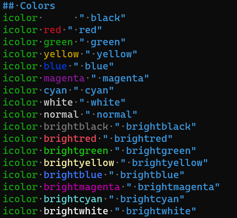 Support whitespacedisplay · Issue #384 · scopatz/nanorc · GitHub