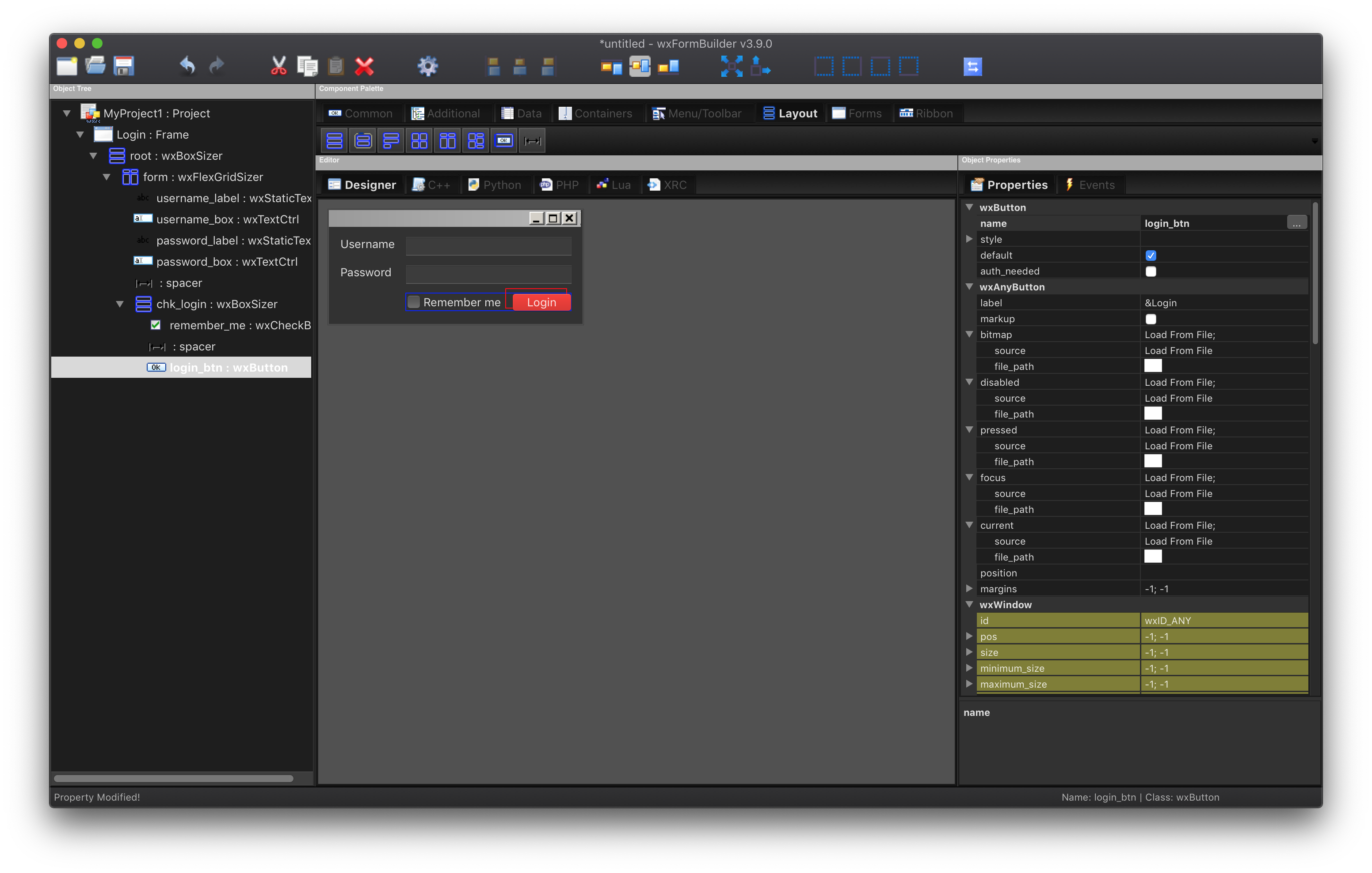 Dark Mode Issues On Macos · Issue 625 · Wxformbuilderwxformbuilder · Github