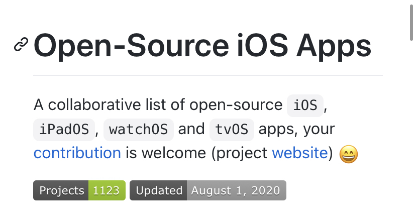 Interested in a gatsby site built from this data? · Issue #871 · dkhamsing/open-source-ios-apps ...