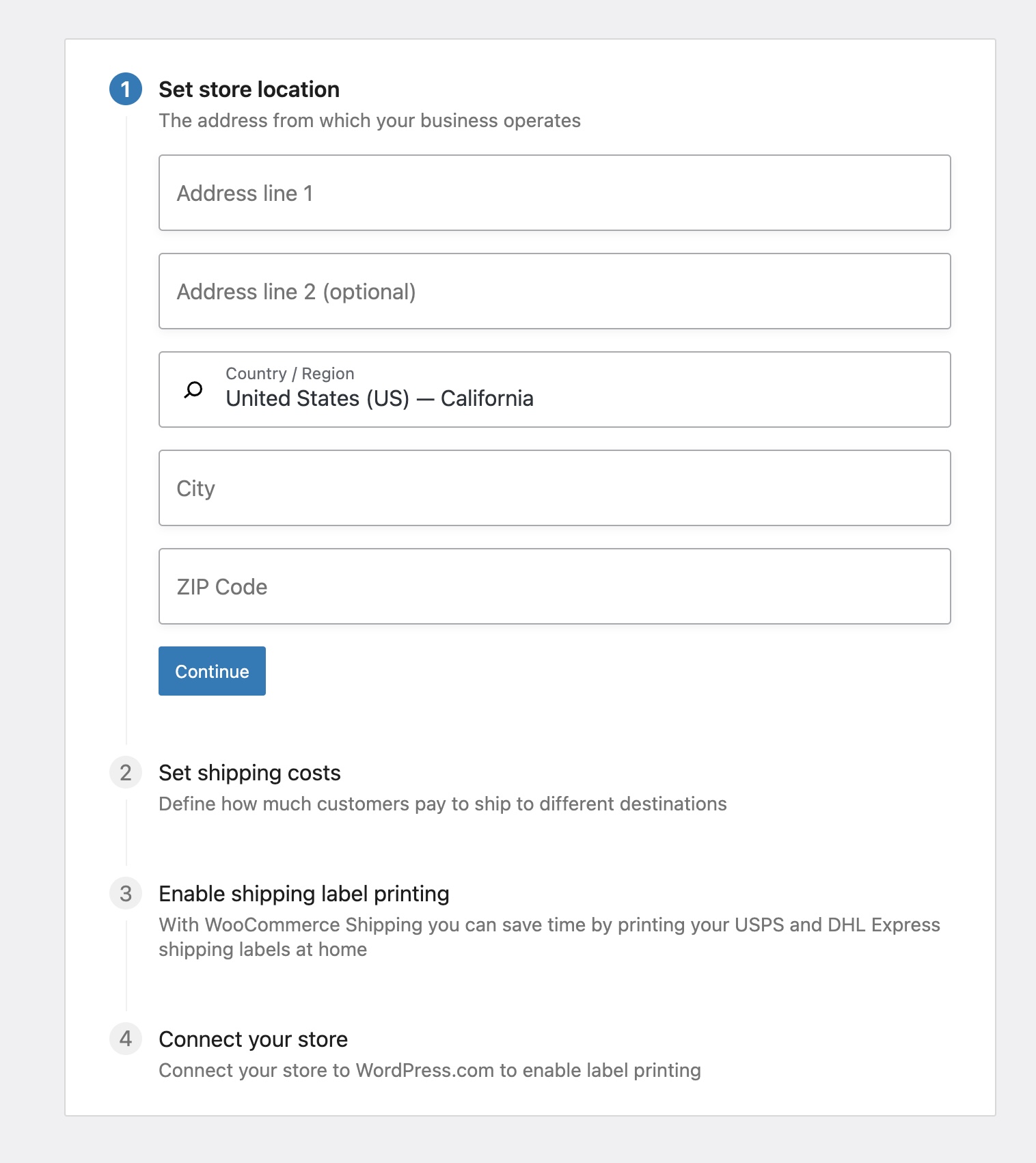 Update click shipping task logic · Issue #33364 · woocommerce/woocommerce · GitHub