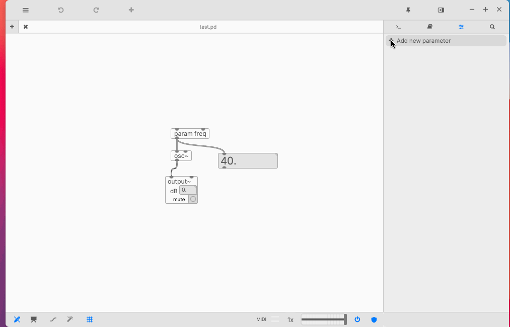 Patch Parameters Bugs · Issue 568 · Plugdata Teamplugdata · Github
