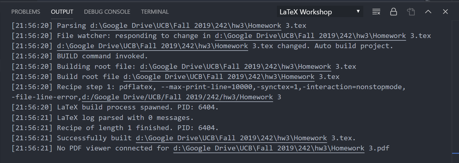 Synctex fails to work. · Issue #1749 · James-Yu/LaTeX-Workshop · GitHub