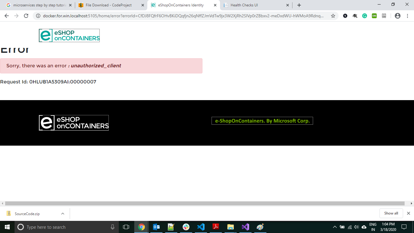 Getting error of unauthorized_client when clicking on Login button from web mvc · Issue #1273 ...
