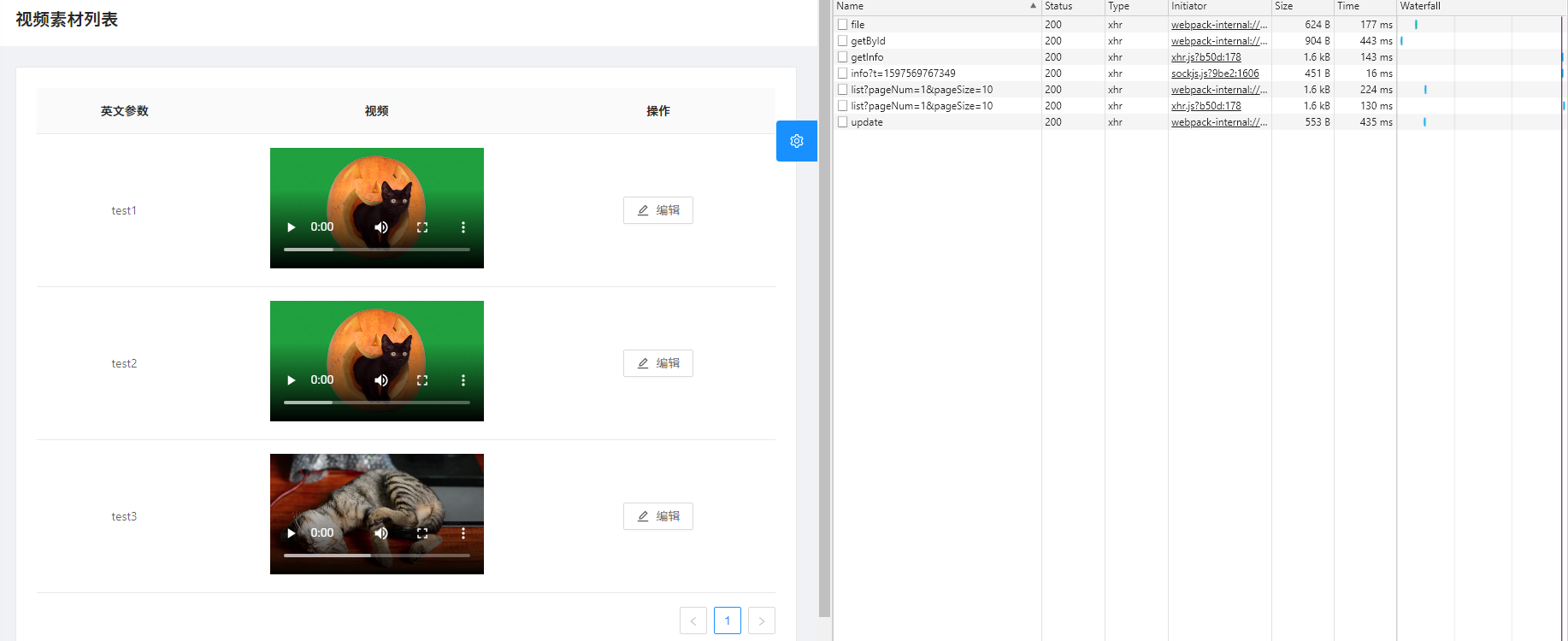 table中使用video，改变video src，video未实时更新 · Issue #921 · vueComponent/ant-design-vue-pro · GitHub