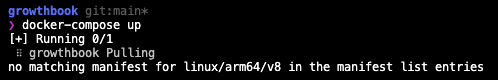 [Bug] no matching manifest for linux/arm64/v8 in the manifest list entries · Issue #1174 ...