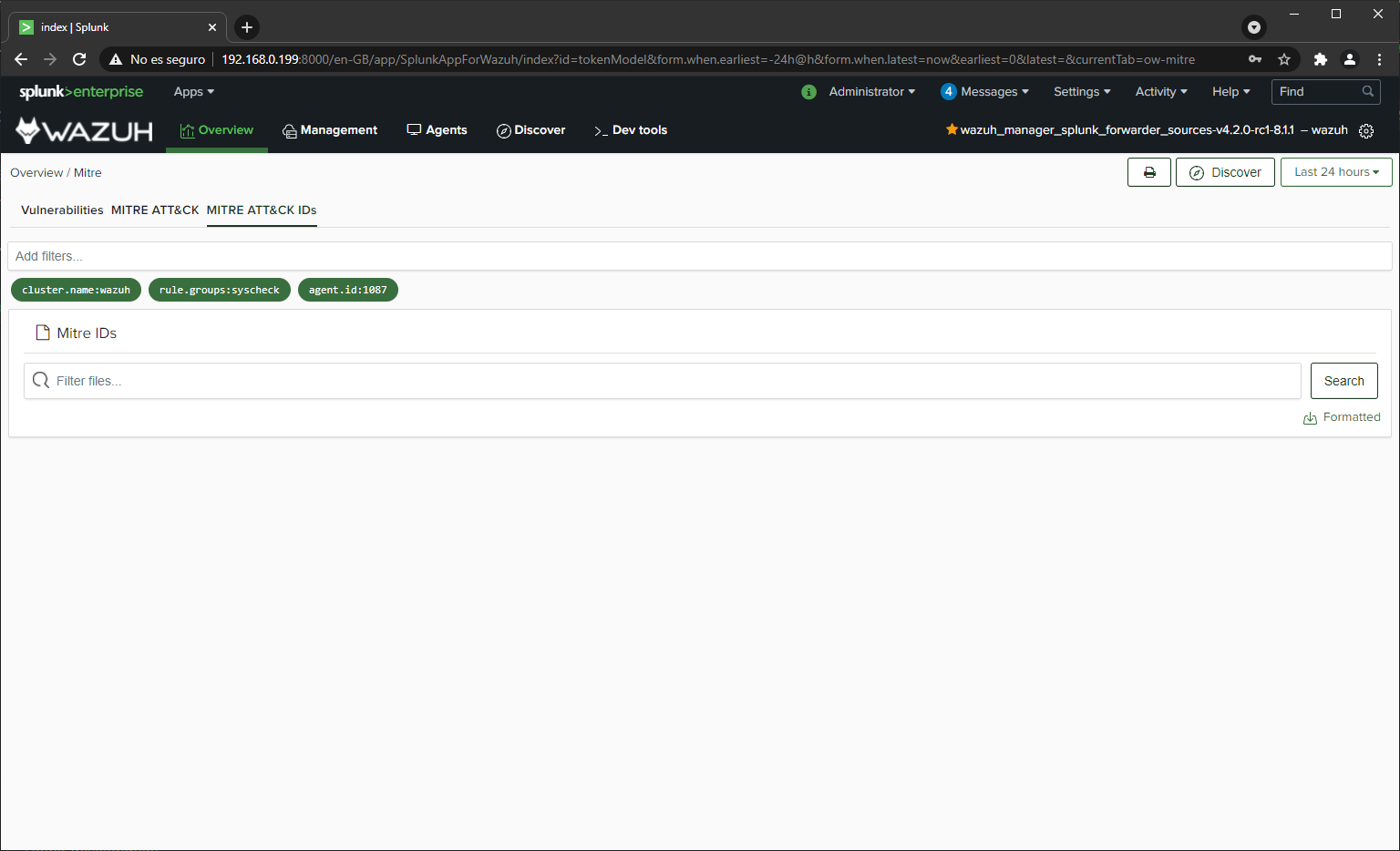 MITRE integration - Framework · Issue #1073 · wazuh/wazuh-splunk · GitHub