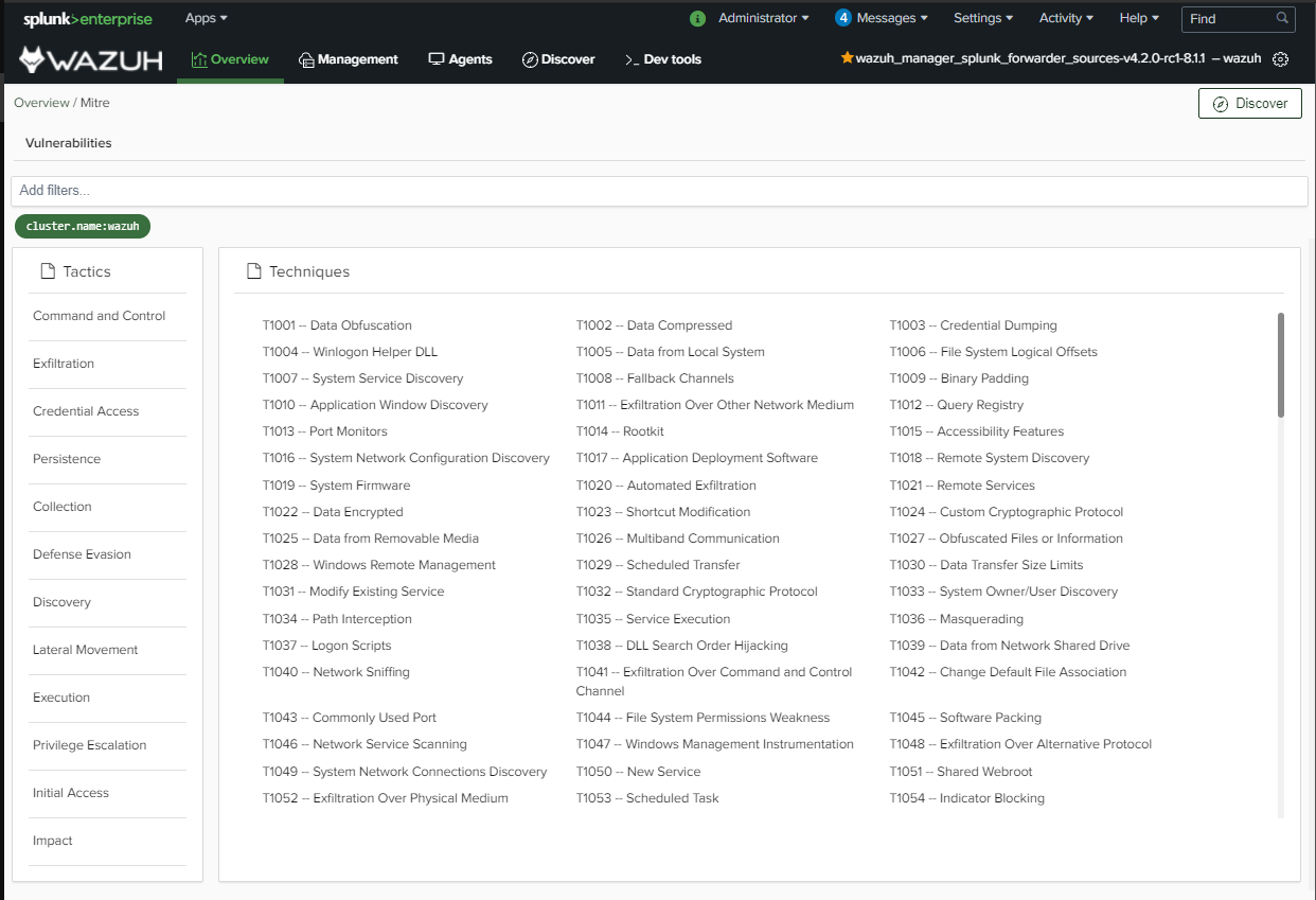 MITRE integration - Framework · Issue #1073 · wazuh/wazuh-splunk · GitHub