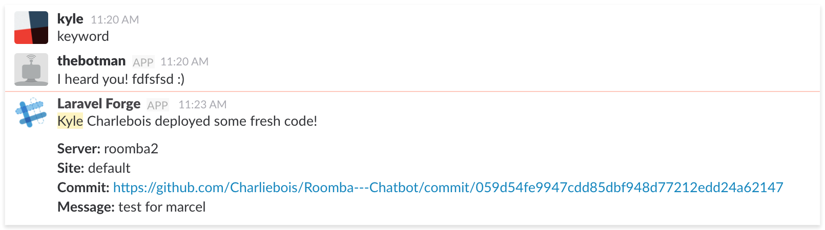 Bot Not Responding To Other Bots In Slack · Issue 6 · Botman Driver Slack · Github