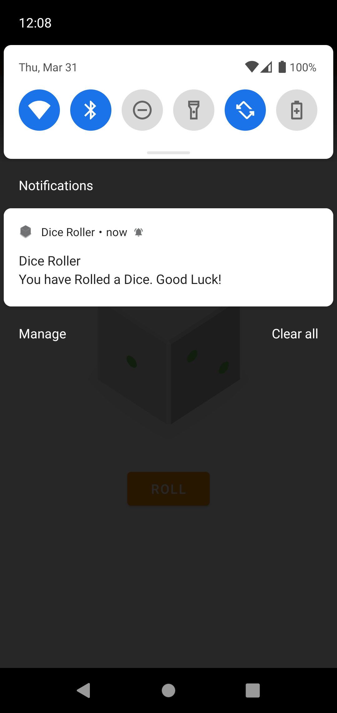 GitHub - EricoMartin/Dice-Roller: Dice Roller game with a simple ...