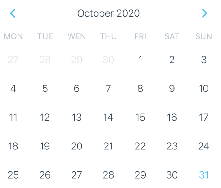 react-native-calendars moved 1 day forward · Issue #1319 · wix/react-native-calendars · GitHub