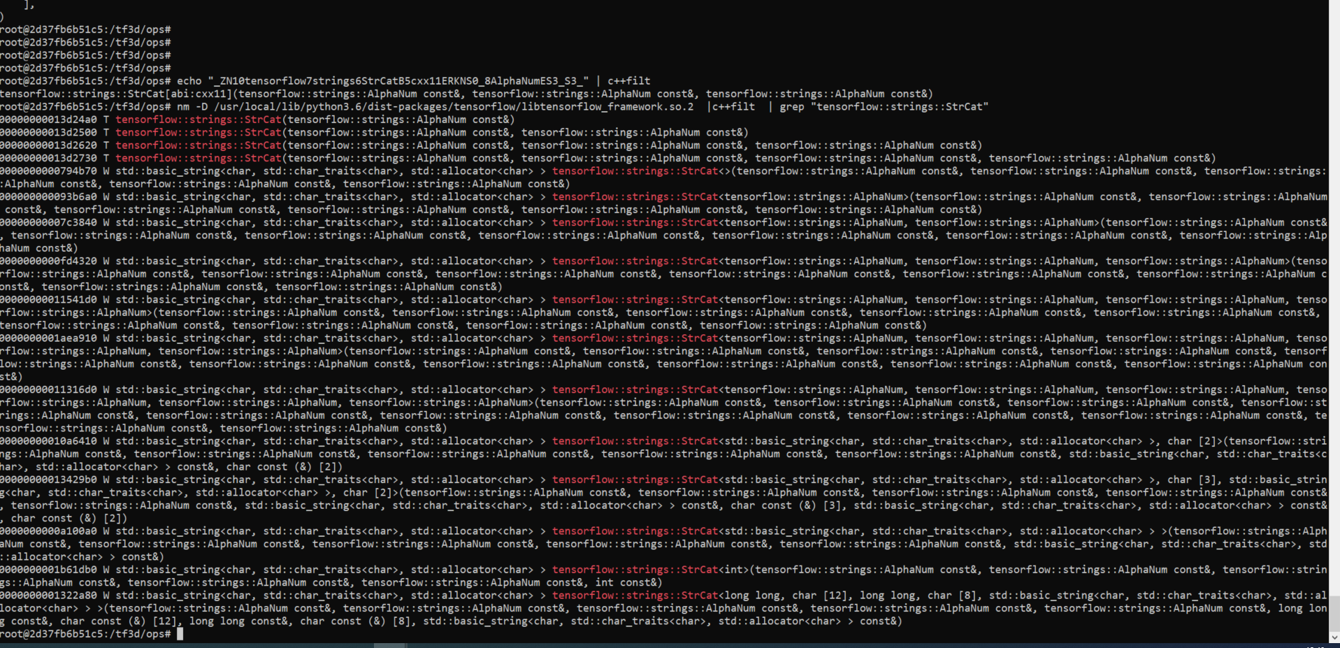 Problem of tf3d setup - Preparing the 3D Sparse Convolution Op · Issue ...