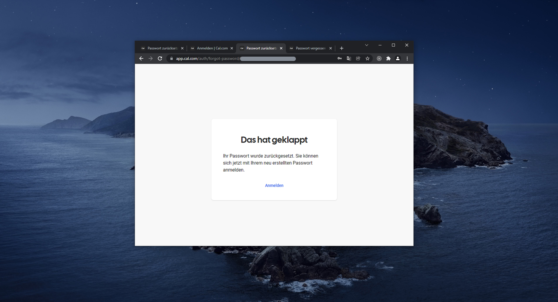 Reset Password Screen style does not match other authentication screens ...