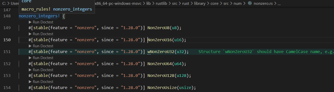 Unresolved import when importing `std::num::NonZeroU32` · Issue #8651 · rust-lang/rust-analyzer ...