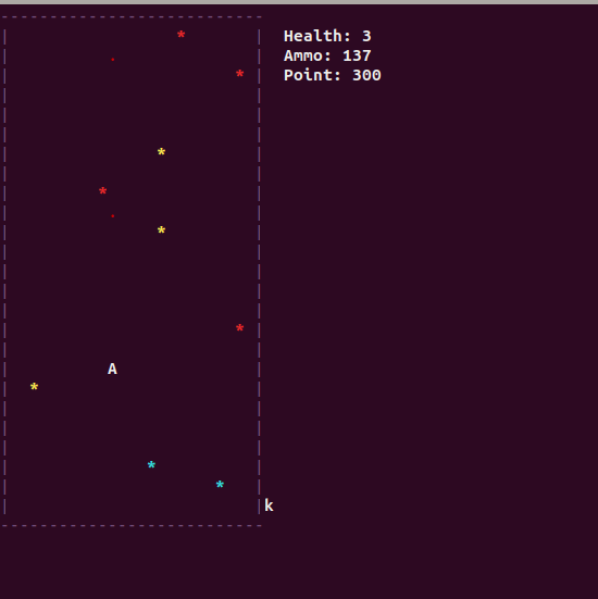 GitHub - canozal/ascii-space-game: that is a basic game made with c++ ...