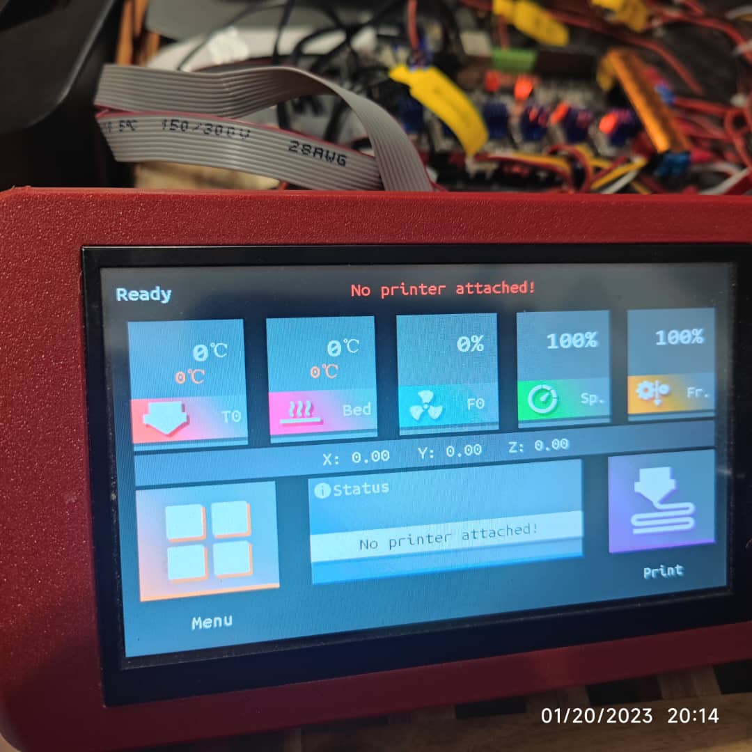 [BUG] TFT70 + SKR PRO 1.2 (no printer attached) · Issue #2681 · bigtreetech/BIGTREETECH ...