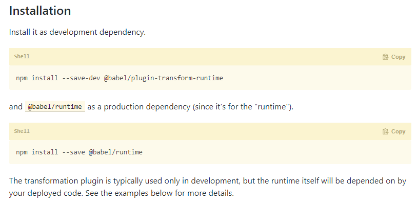 Missing Dependency On Babel Runtime In Cli Debugger Ui · Issue 1570 · React Native Community