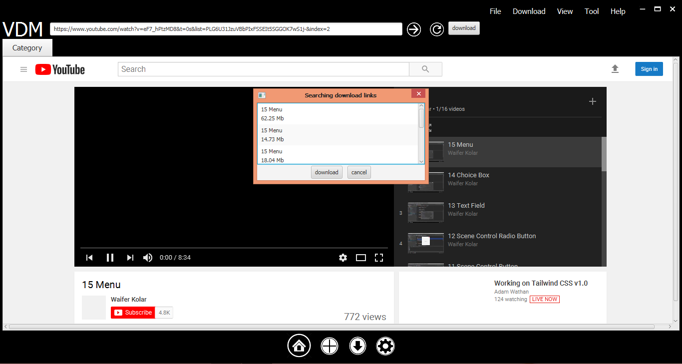 Github Chitnanko Videodownloadmanager