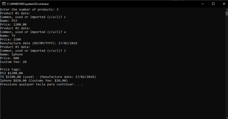 GitHub - wilker123/inheritance-and-polymorphism