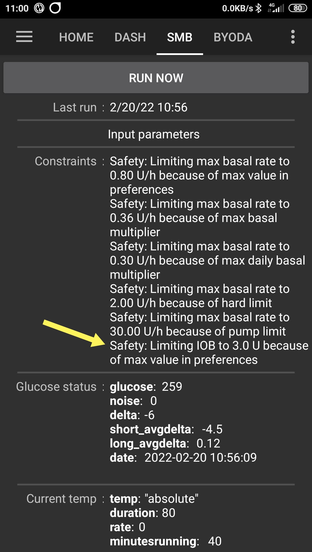 DynamicISF safety limiter bug · Issue #1349 · nightscout/AndroidAPS · GitHub