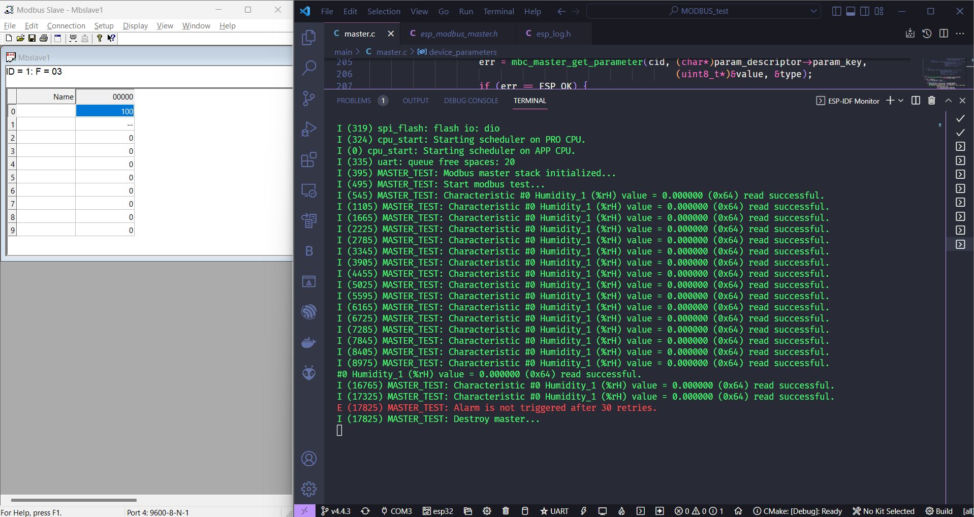 Problem with MODBUS RTU (IDFGH-8804) · Issue #10235 · espressif/esp-idf · GitHub