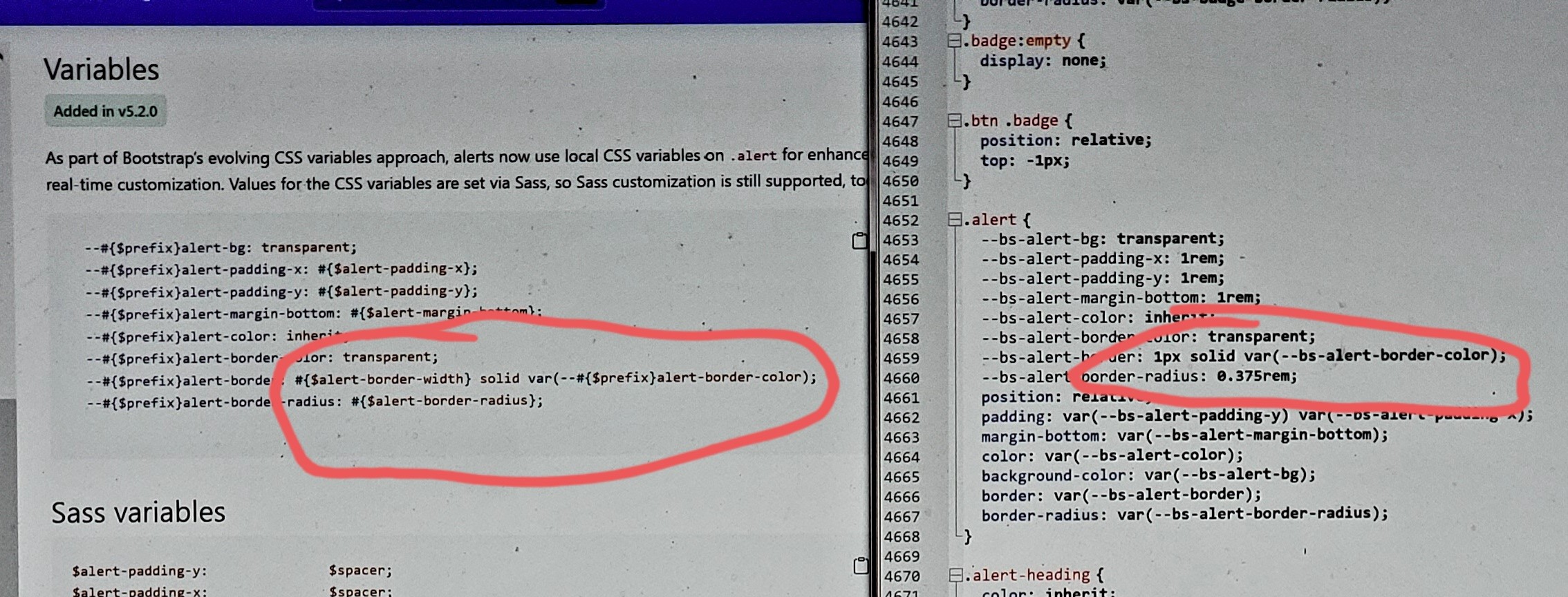 The alert borders ignore border-width · Issue #37326 · twbs/bootstrap ...