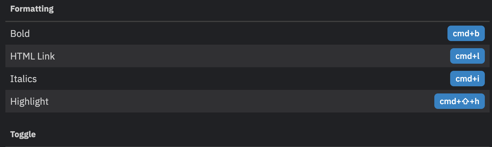 Strikethrough Shortcut Option Disappeared · Issue 8471 · Logseqlogseq · Github